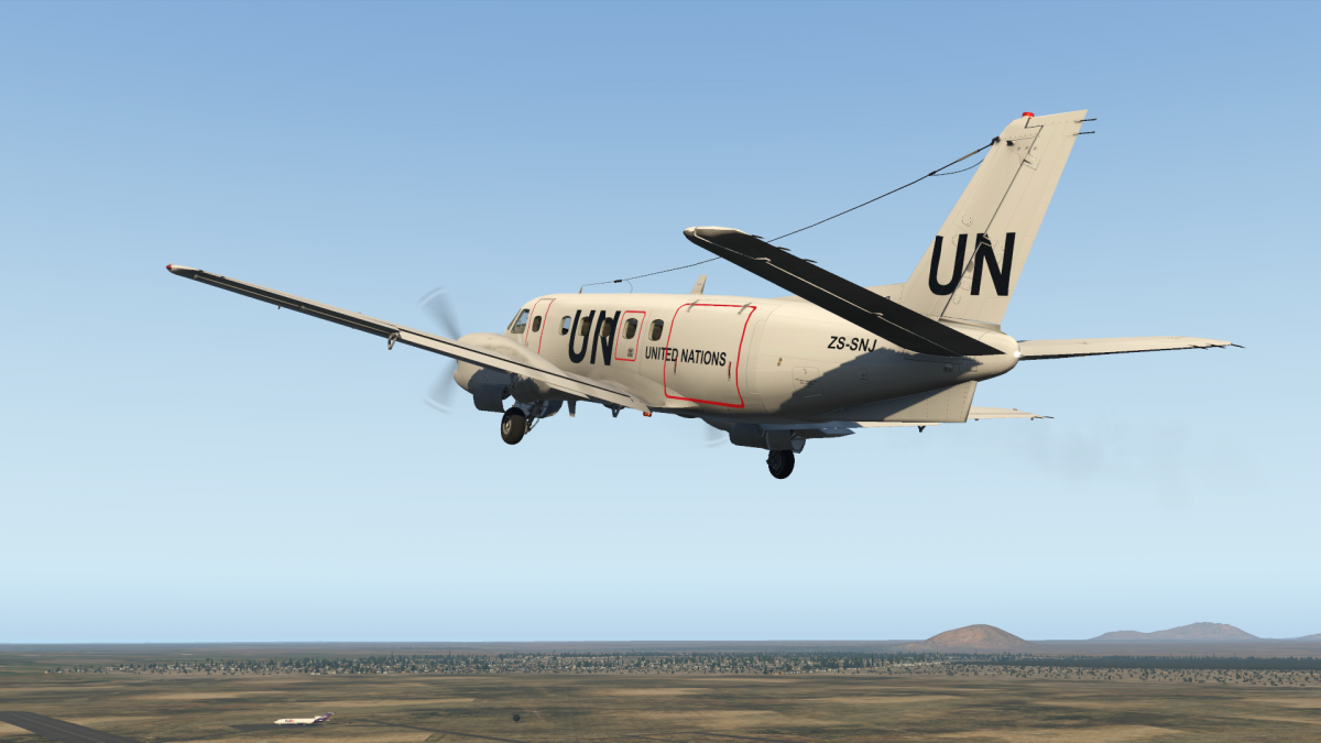 Embraer 110 United Nations - Aircraft Skins - Liveries - X-Plane.Org Forum