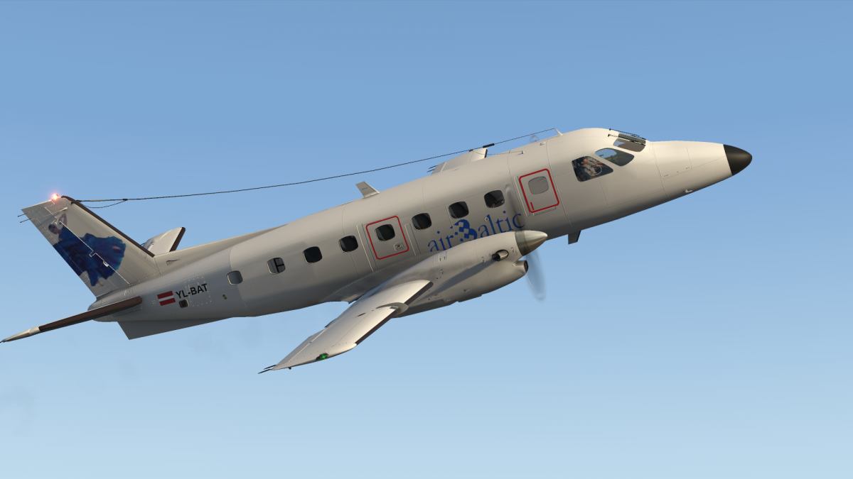 airBaltic (early) Embraer 110 livery - Aircraft Skins - Liveries - X ...