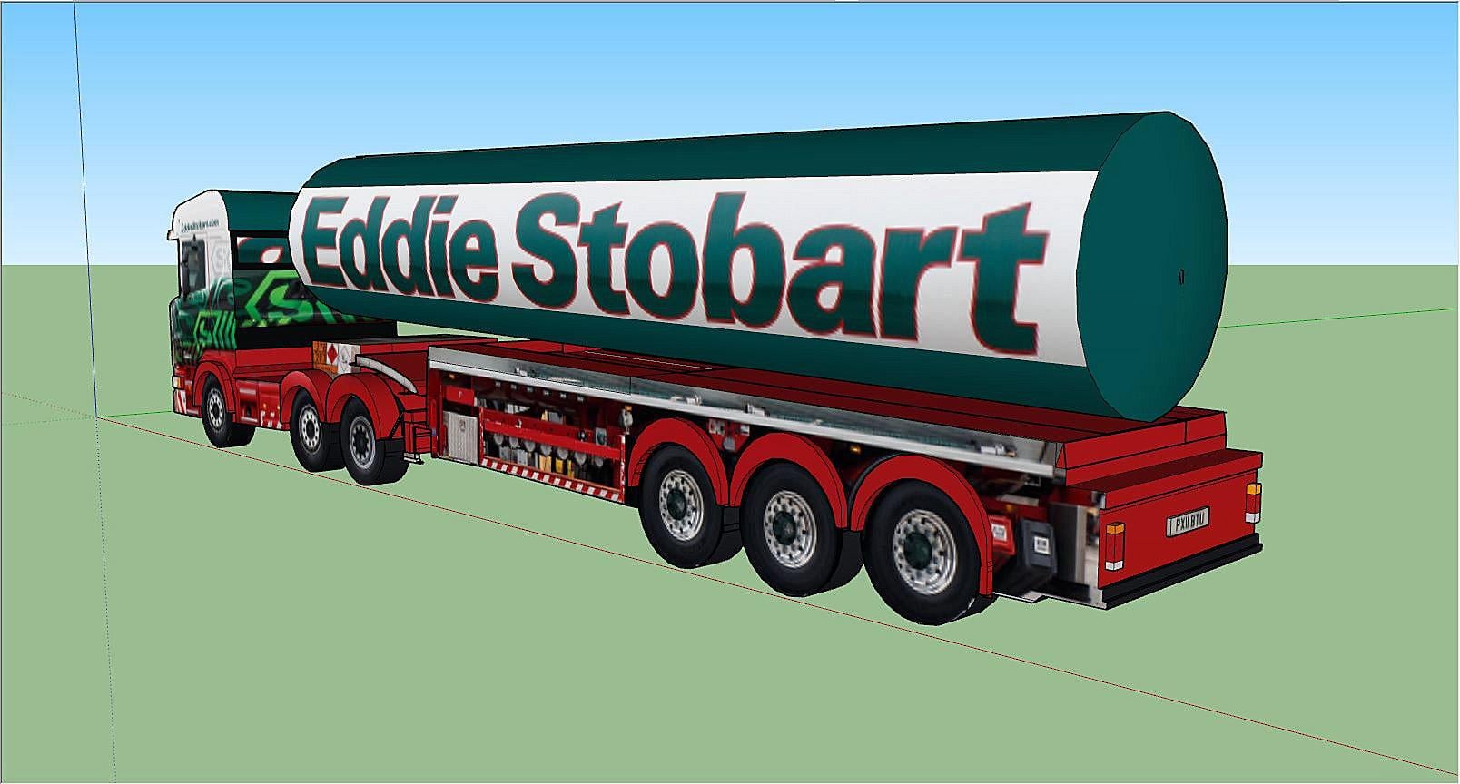 Eddie Stobart Tanker (Static) - Objects - X-Plane.Org Forum