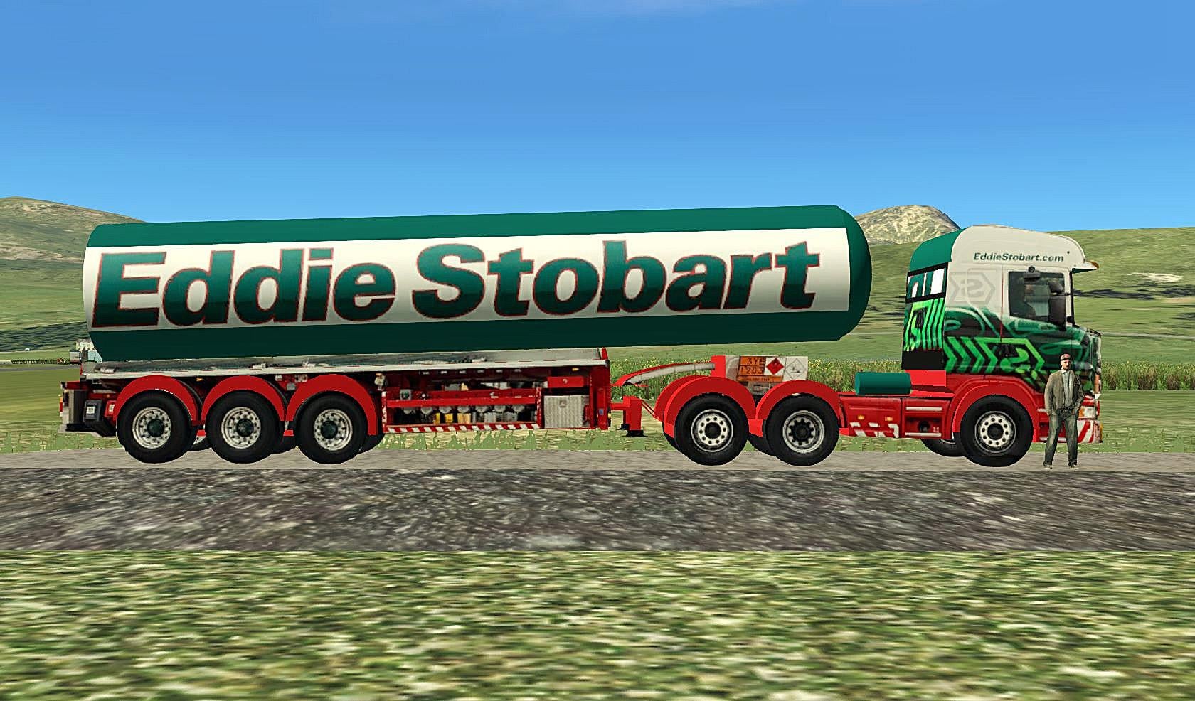 Eddie Stobart Tanker (Static) - Objects - X-Plane.Org Forum