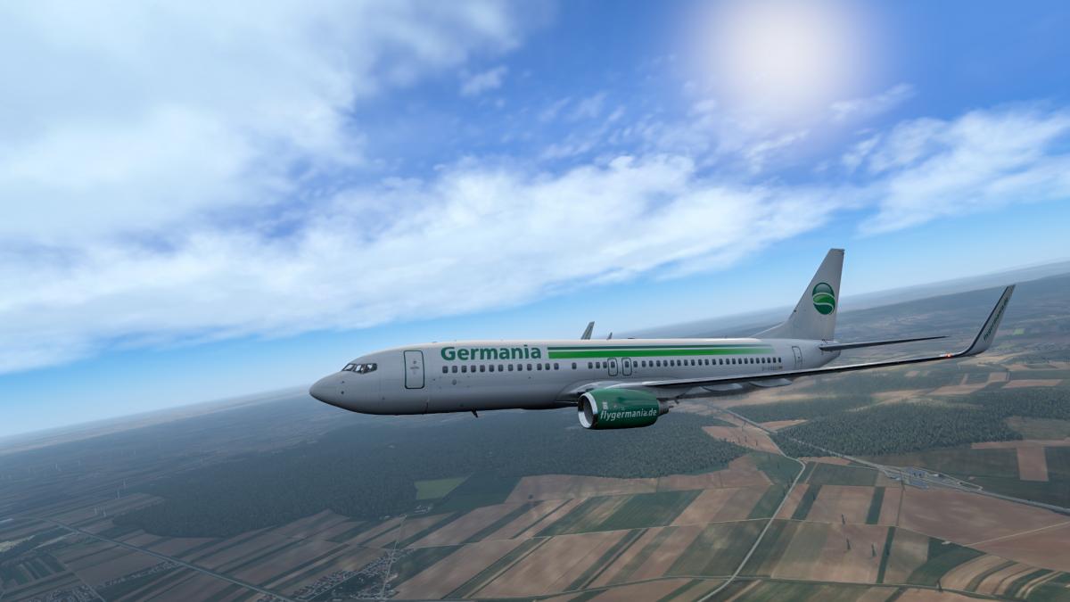 Germania Livery for Zibo - Aircraft Skins - Liveries - X-Plane.Org Forum
