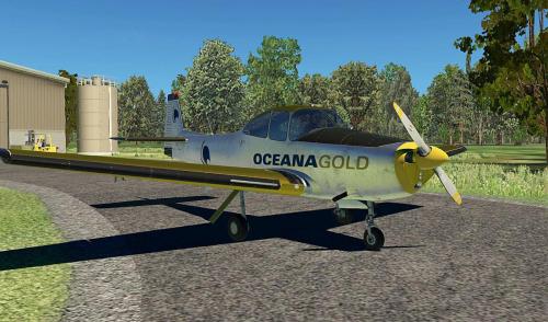 'Oceana Gold' N-OCEA (VFlyteAir Ryan Navion 205) Freeware - Aircraft ...