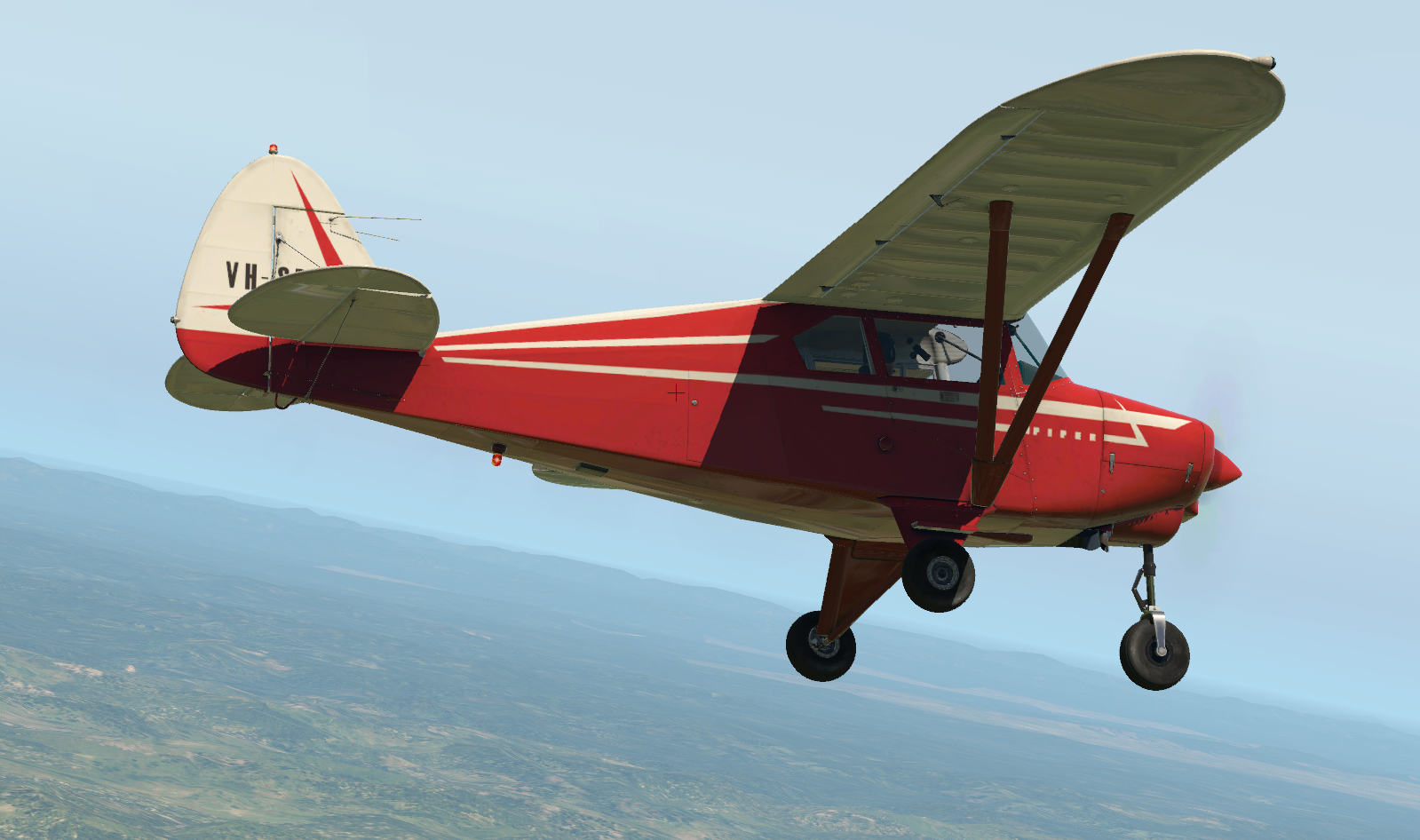 Alabeo PA22 Tri-Pacer VH-SDO. - Carenado Paints - X-Plane.Org Forum