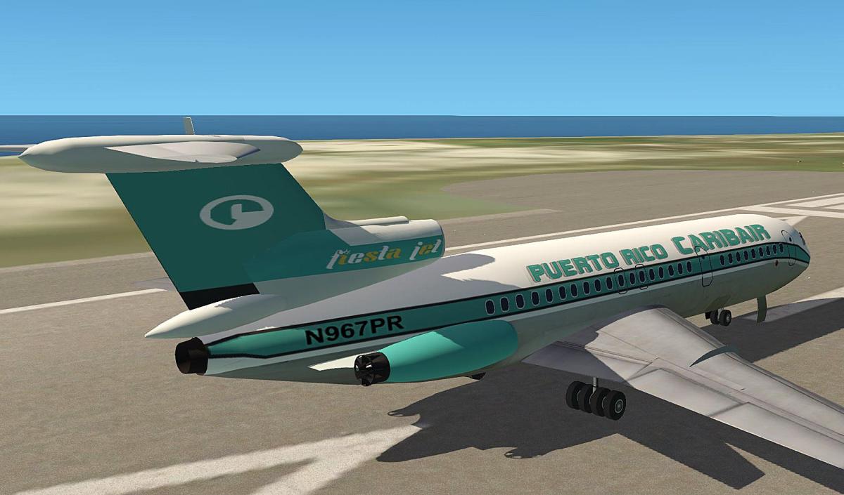Caribair Fiesta Jet N967PR Hawker Siddley Trident 1c v30 (Michael ...