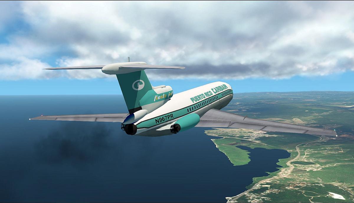Caribair Fiesta Jet N967PR Hawker Siddley Trident 1c v30 (Michael ...