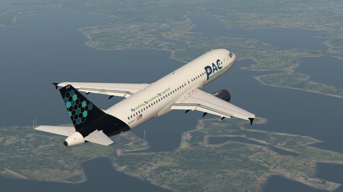 PAC International VA Livery (FlightFactor A320) - Aircraft Skins ...