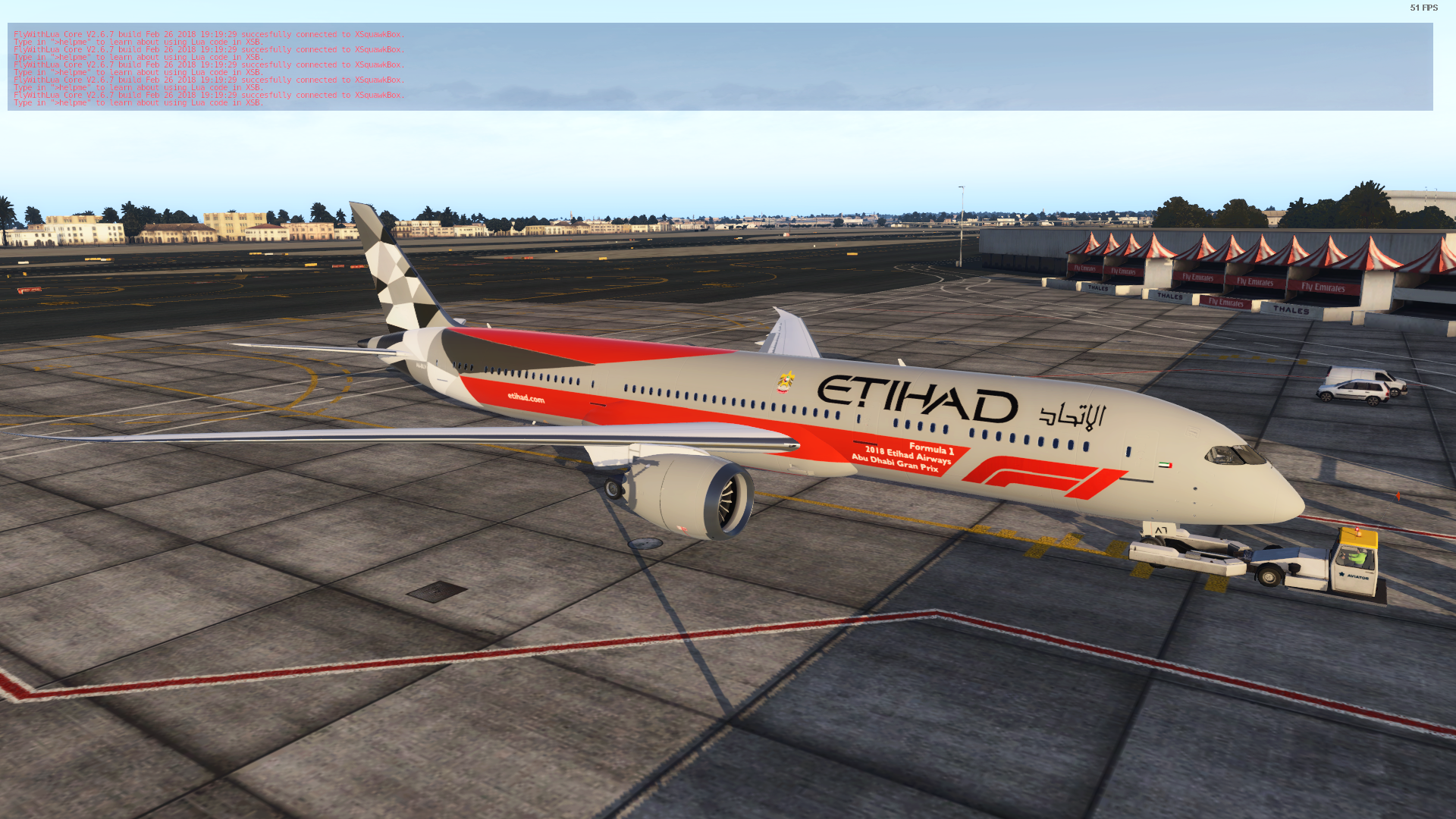 Etihad F1 2018 livery for Magknight 787 Aviators Edition - Aircraft ...