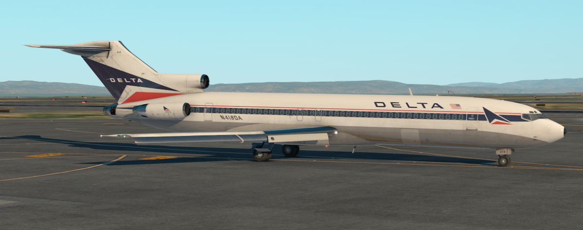 Delta Airlines "Widget - Circa 1981" N418DA - Aircraft Skins - Liveries ...