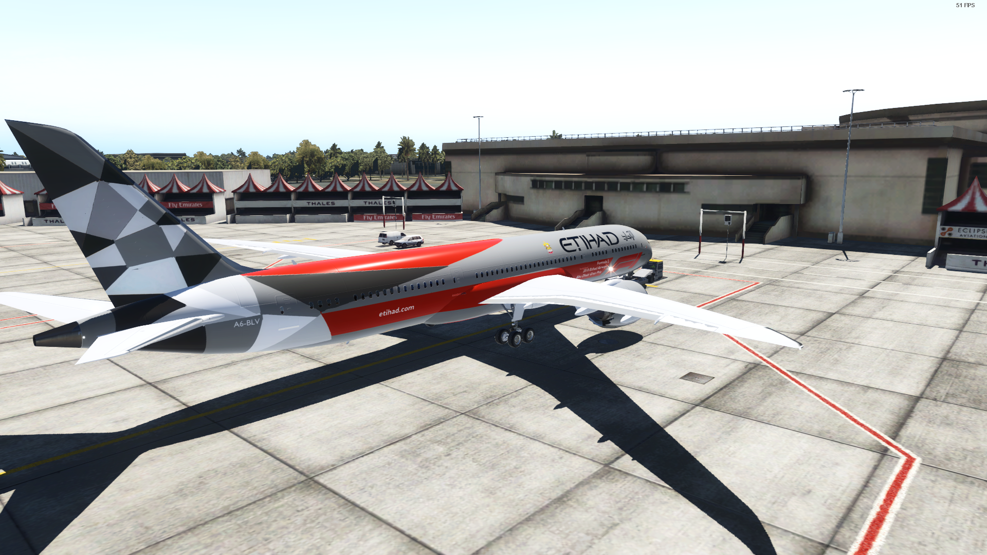 Etihad F1 2018 livery for Magknight 787 Aviators Edition - Aircraft ...