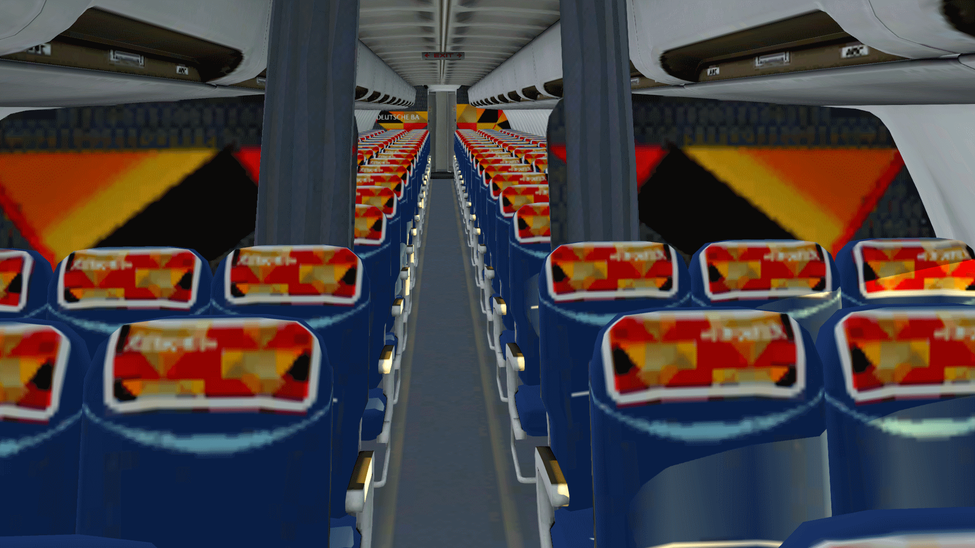 Deutsche BA Bauhaus D-ADBL 733 - Aircraft Skins - Liveries - X-Plane ...