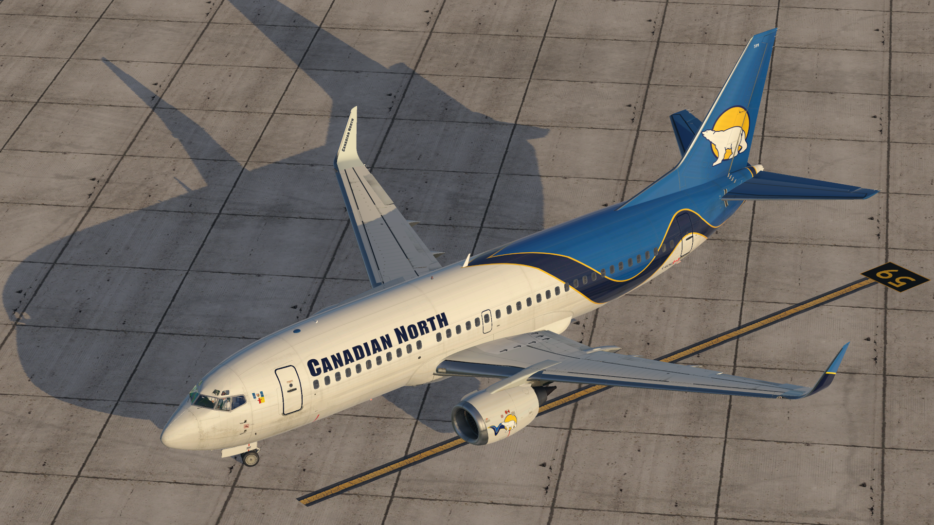 IXEG Boeing 737-300 Classic - Canadian North - Aircraft Skins ...