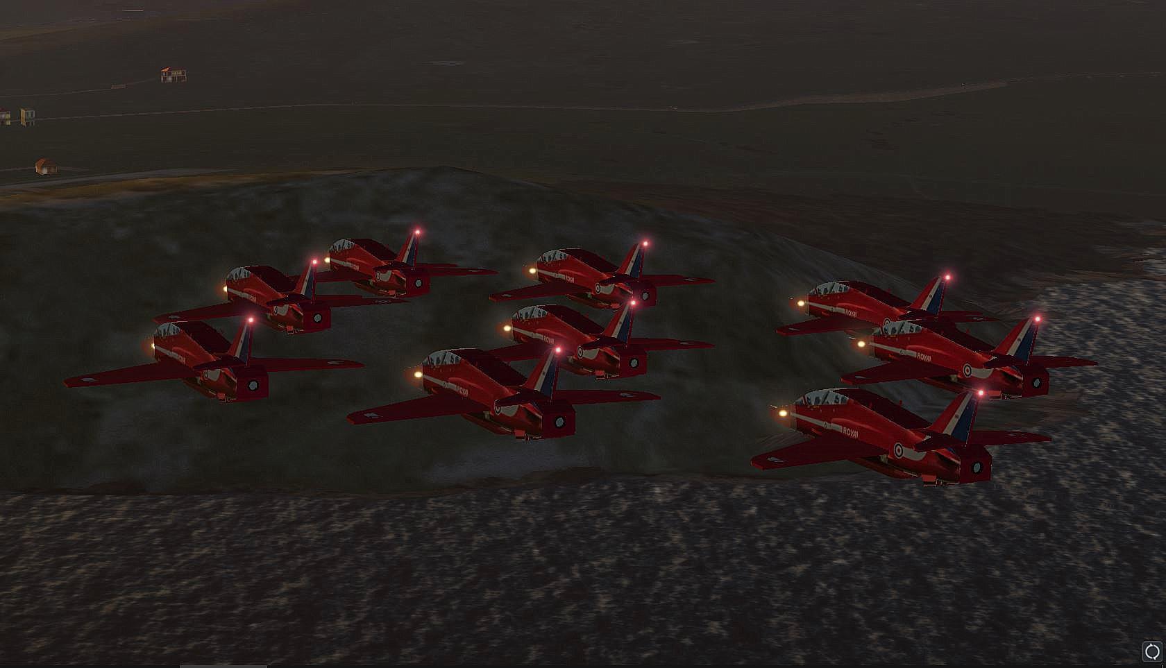 RAF Red Arrows Display Team (Animated) - Objects - X-Plane.Org Forum