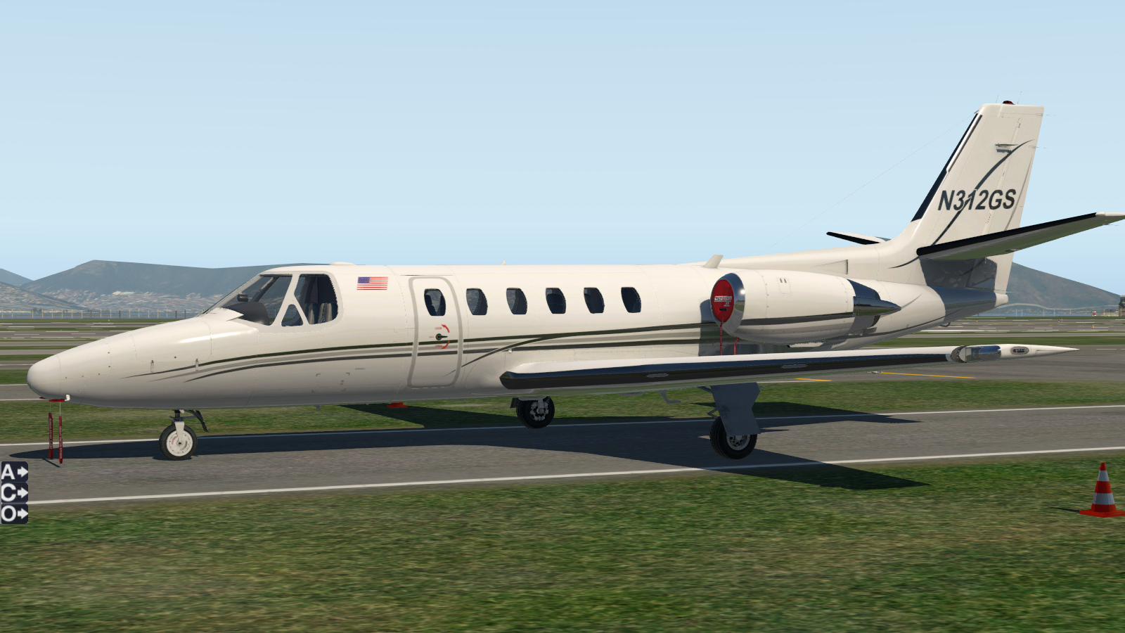 Citation ll C550 N312GS - Carenado Paints - X-Plane.Org Forum