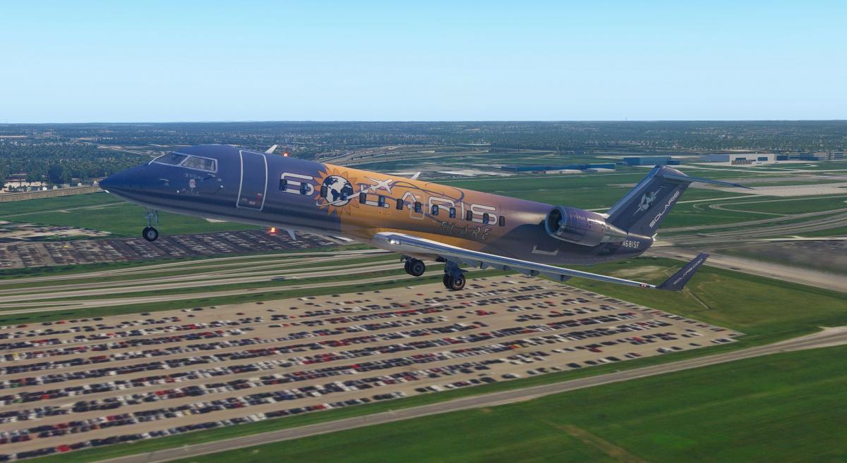 JROLLON CRJ2 - Sugar Fairy N681SF - Solaris Air VA - Aircraft Skins ...