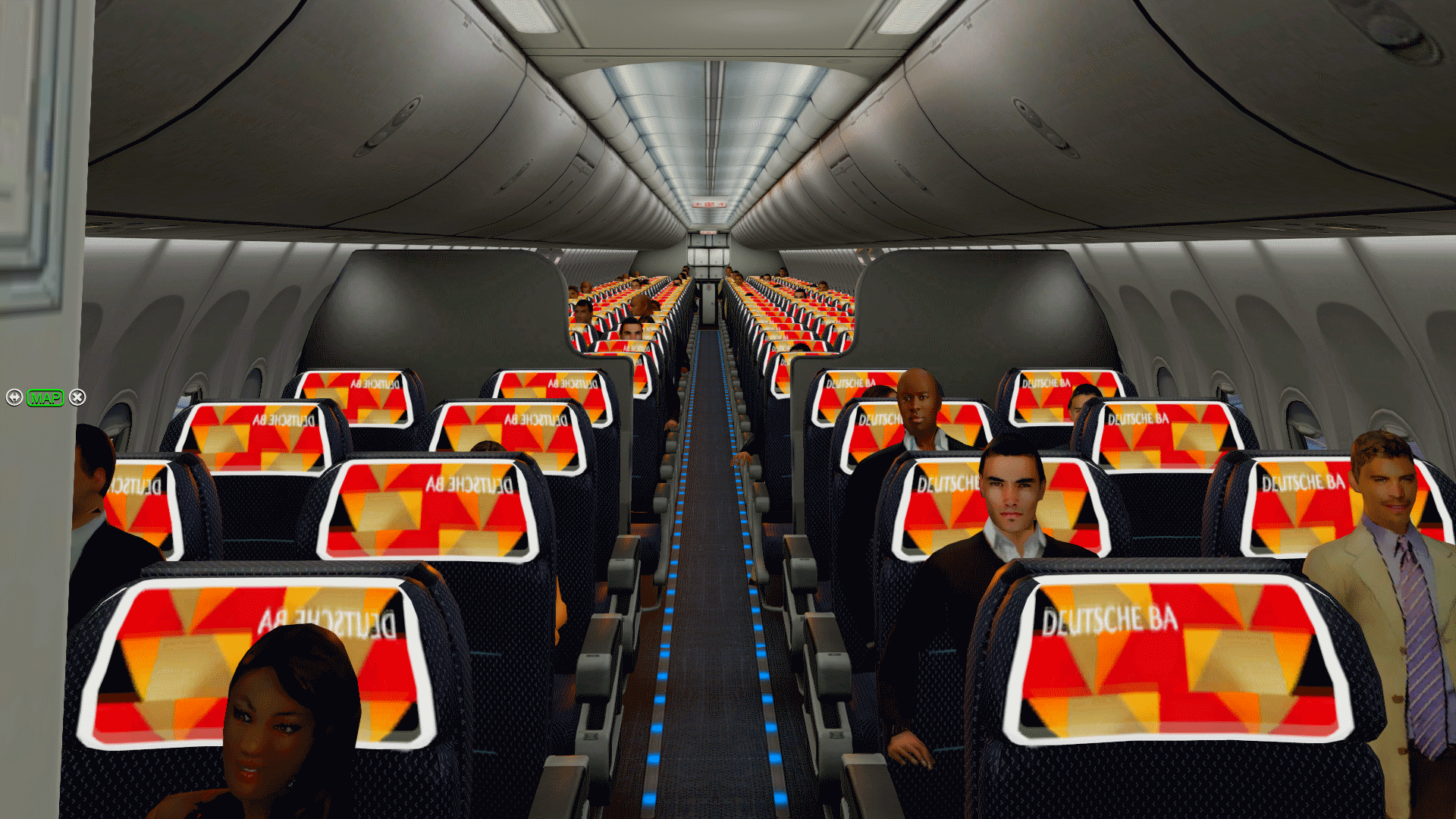 Deutsche BA Bauhaus D-ADBL 738 - Aircraft Skins - Liveries - X-Plane ...