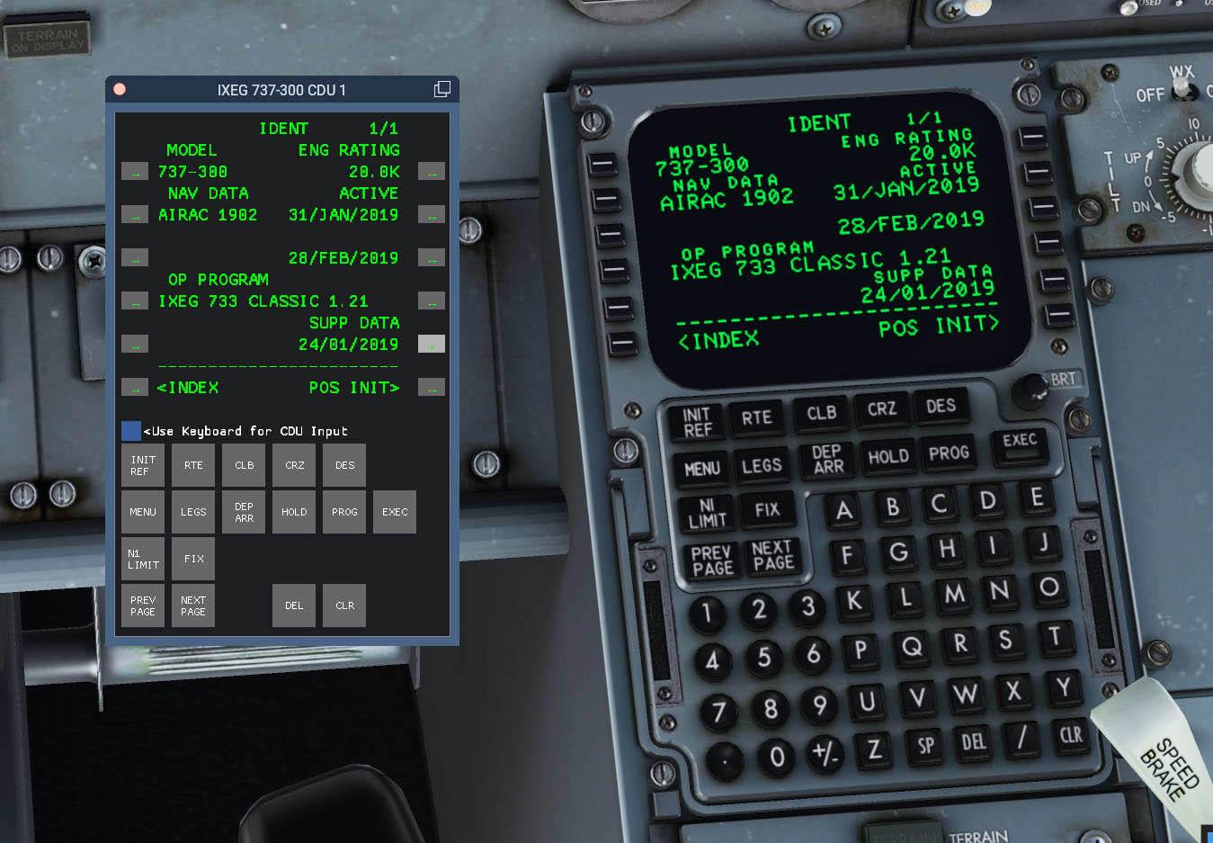 Window CDU for IXEG 737-300 - Utilities - X-Plane.Org Forum