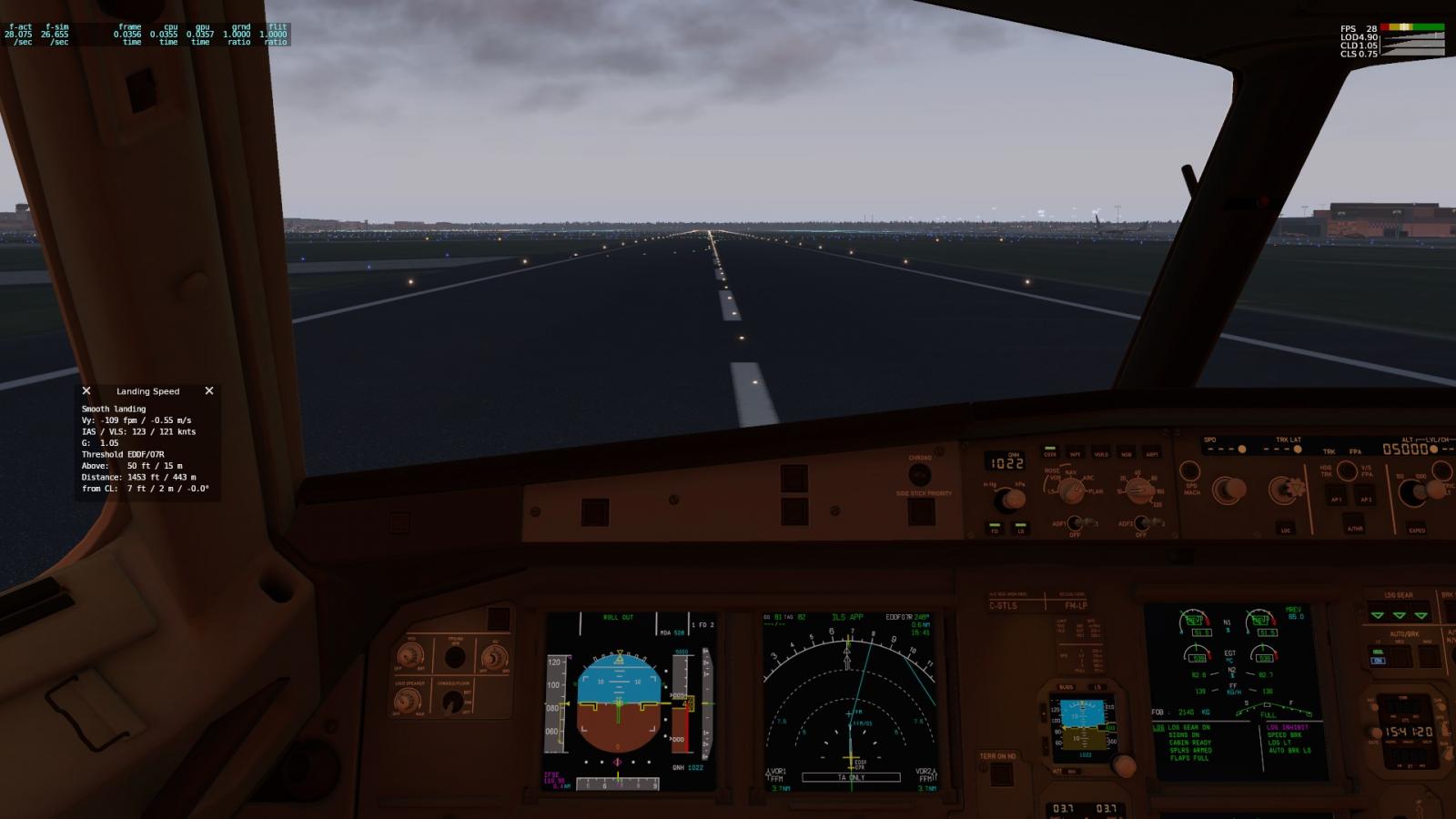 xgs landing speed now reports IAS/VLS for ToLiss - Airbus A319 - X ...