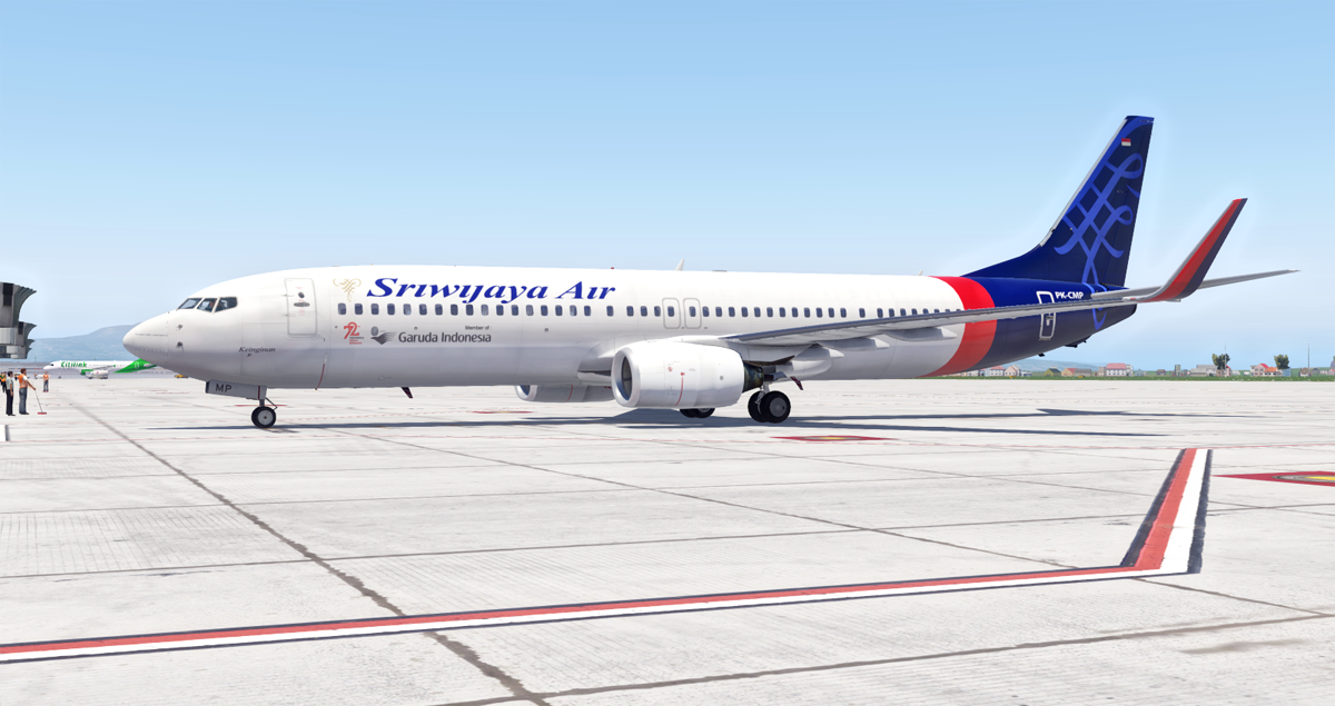 B739 Ultimate Sriwijaya Air PK-CMP (Garuda Indonesia Member) - Aircraft ...