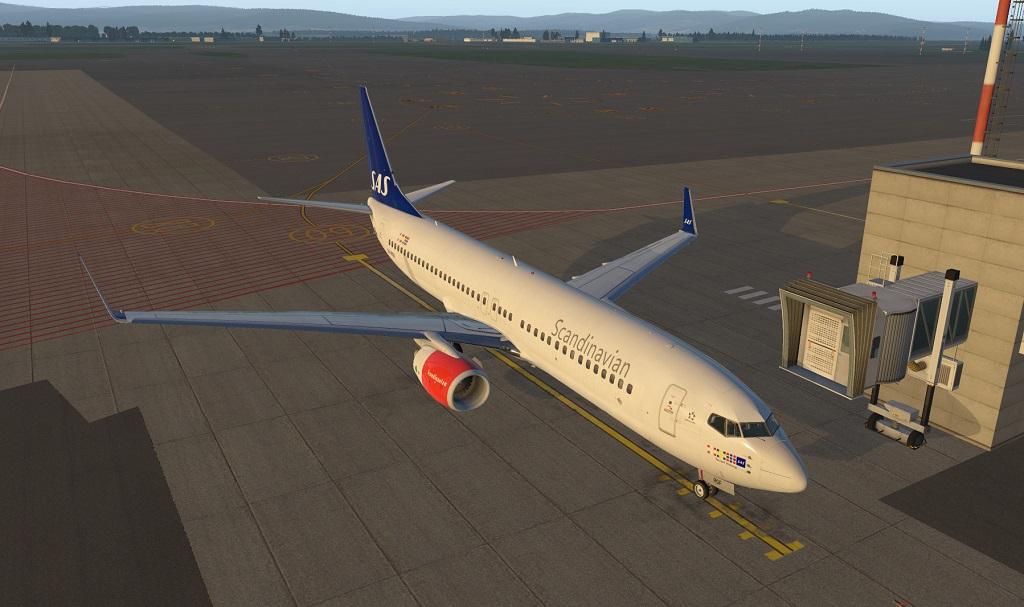 SAS 737-800 "Torolf Viking" LN-RGF for ZIBO AXP - Aircraft Skins ...