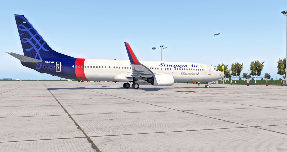 B739 Ultimate Sriwijaya Air PK-CMP (Garuda Indonesia Member) - Aircraft ...