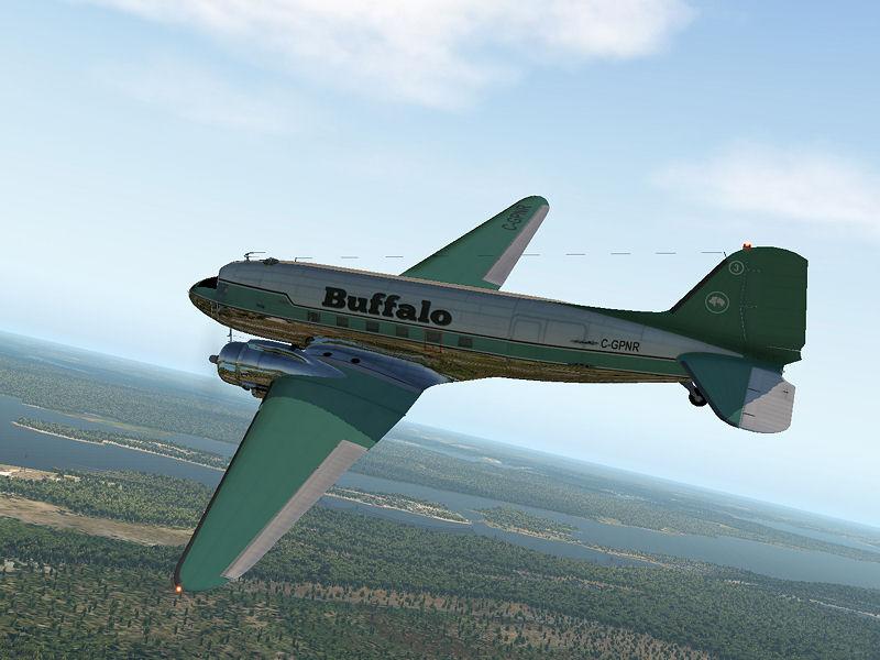 X-Plane 11 DC3 Buffalo Airways Livery - Aircraft Skins - Liveries - X ...