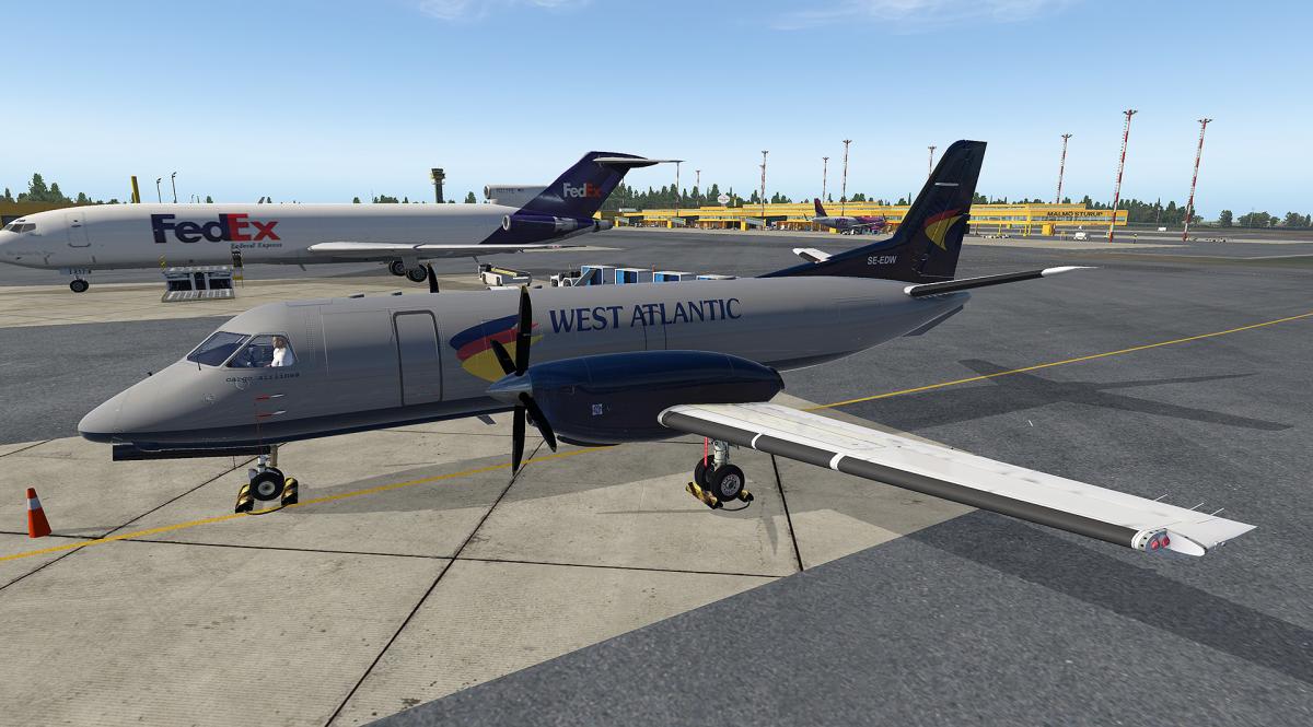 Saab 340A West Atlantic livery (fictional) - Aircraft Skins - Liveries ...