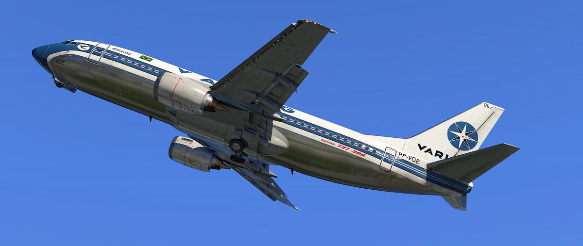 VARIG PP-VOE for Ixeg 737-300 - Aircraft Skins - Liveries - X-Plane.Org ...