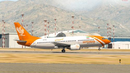 Sepehran Airlines (EP-FSI) for IXEG 737-300 - Aircraft Skins - Liveries ...