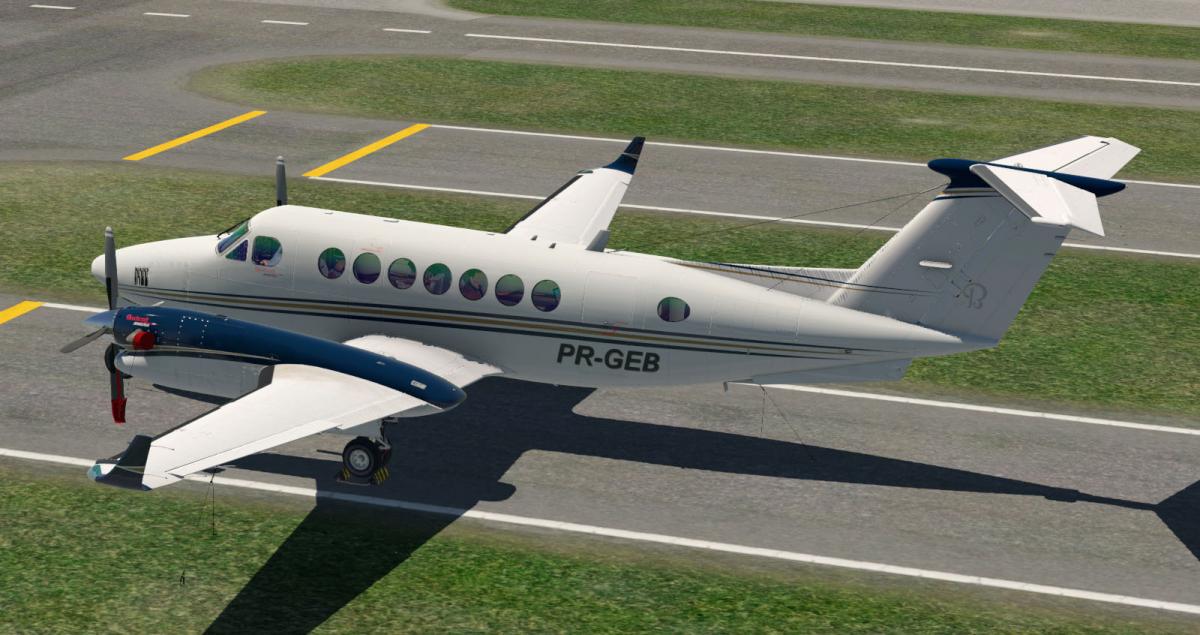 King Air B350 airfoilabs PR-GEB - Aircraft Skins - Liveries - X-Plane ...