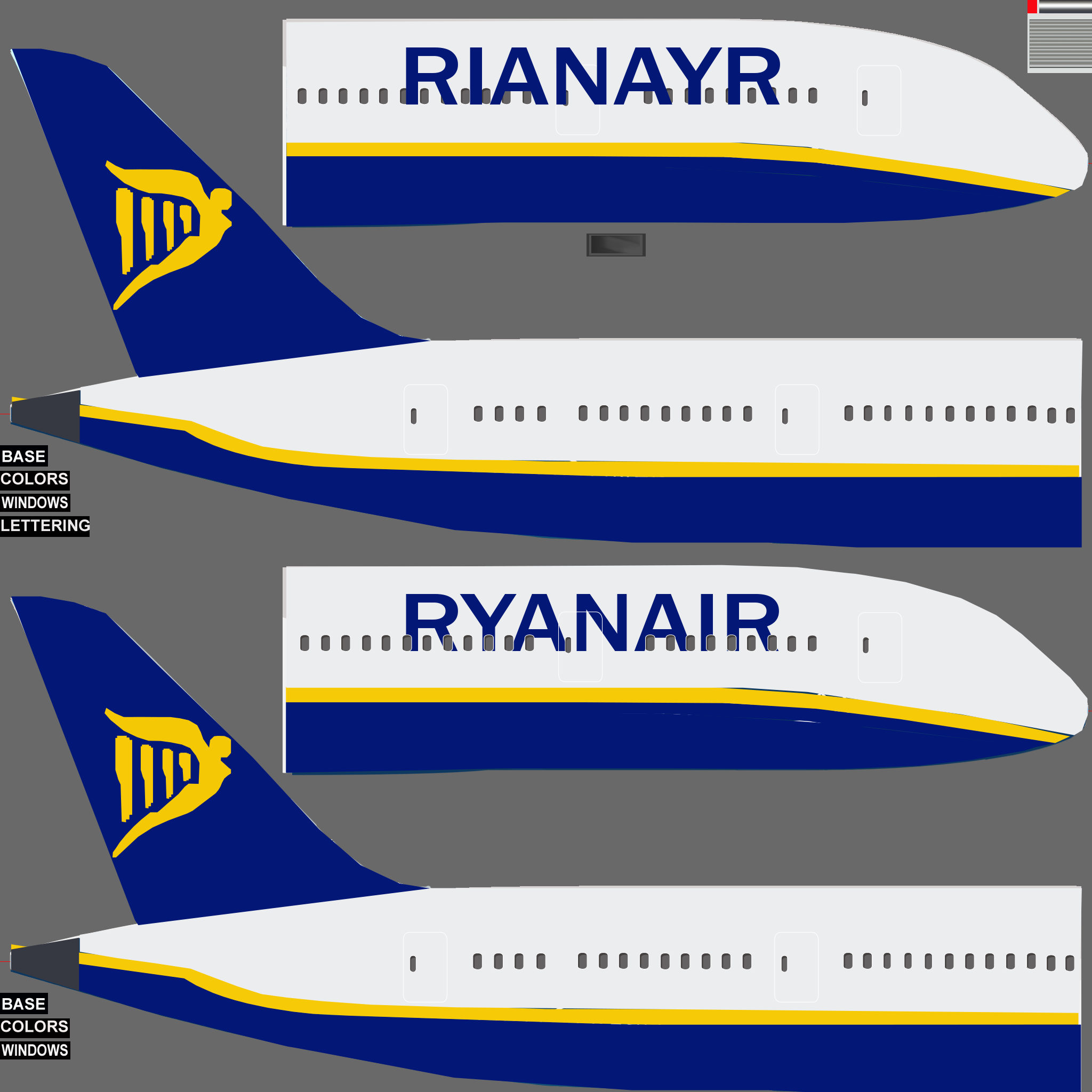 RYANAIR 787-8 LIVERY - Aircraft Skins - Liveries - X-Plane.Org Forum