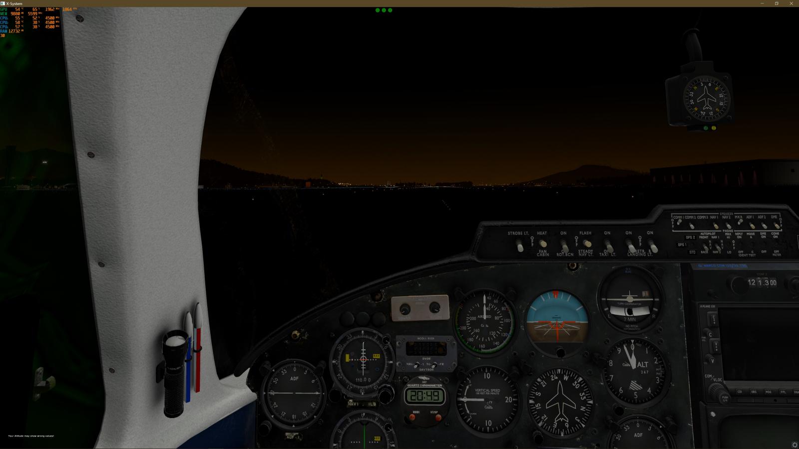 Cabin too bright at night X-ambience 1.04 - xAmbience Pro - X-Plane.Org ...