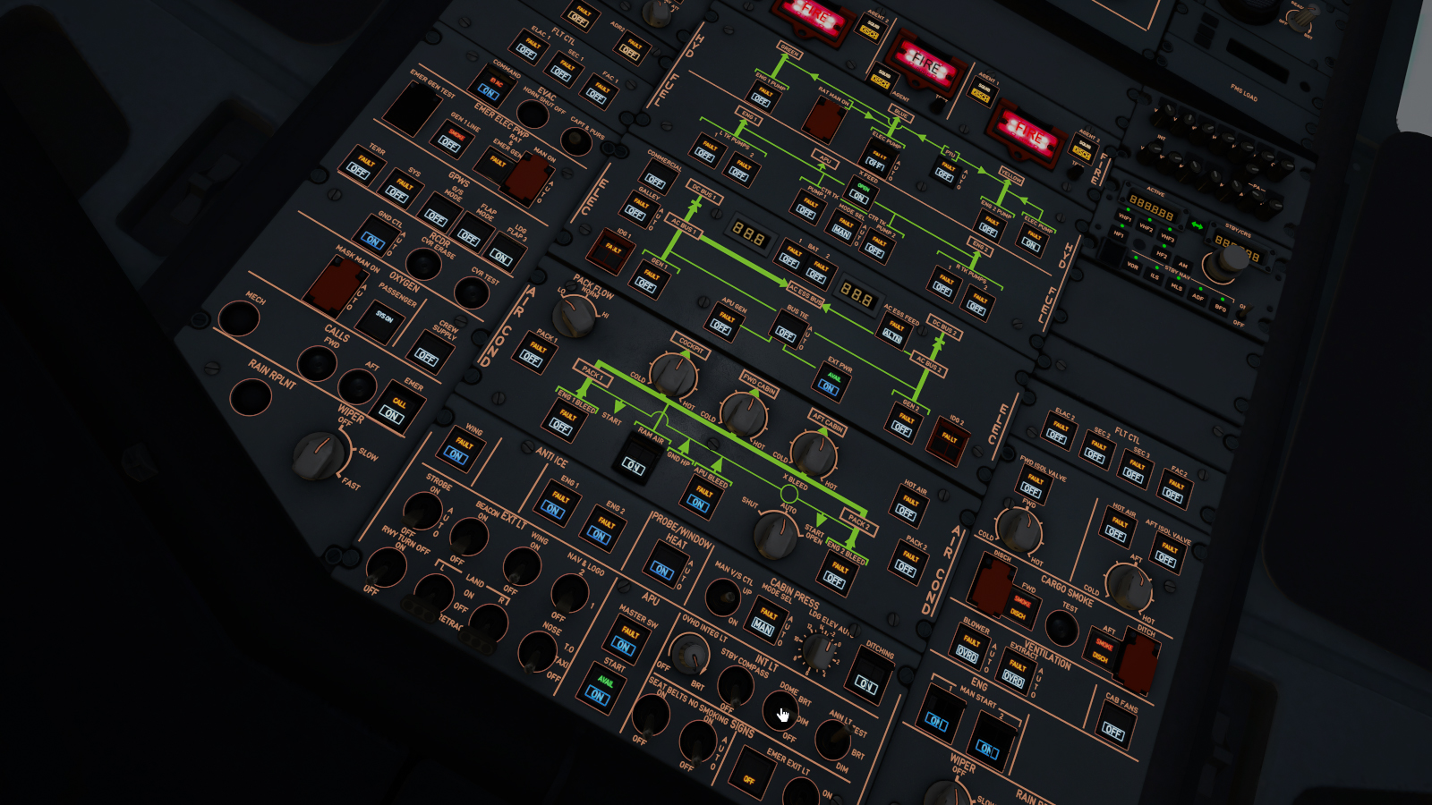 Toliss Cockpit Texture Replacement - Aircraft Skins - Liveries - X ...