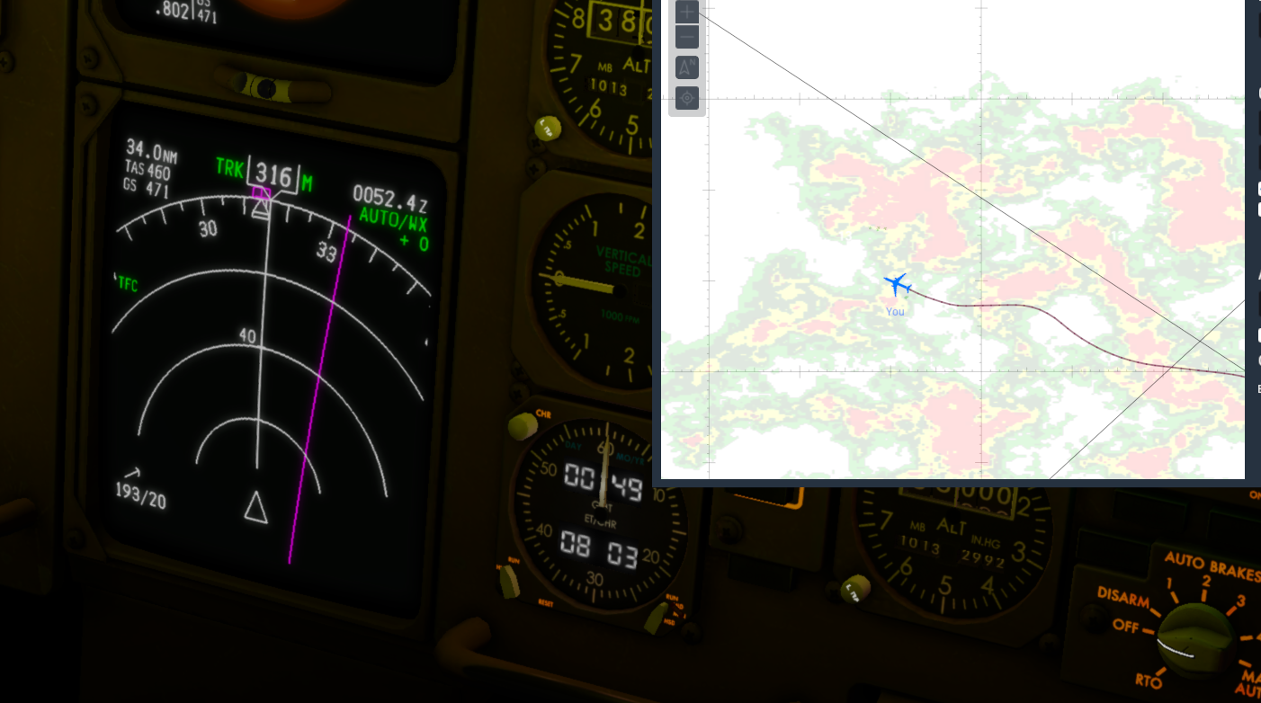 Wether Radar working or not? - Boeing 767 Professional - X-Plane.Org Forum