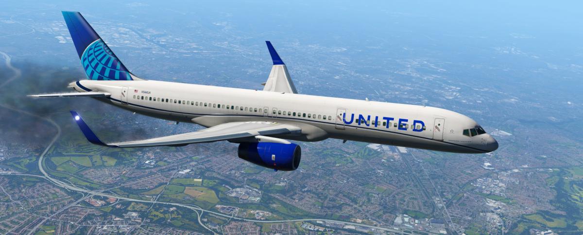 Flight Factor B757-200 in New United 2019 Livery - Aircraft Skins ...