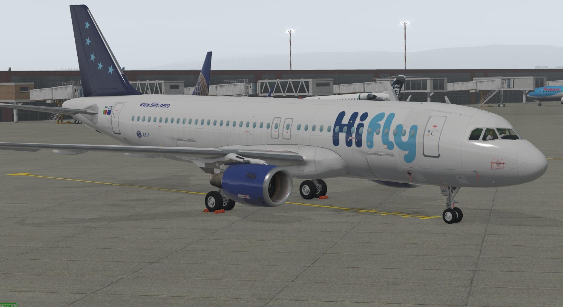 Airbus A319 Hi Fly 9H-LOL - Aircraft Skins - Liveries - X-Plane.Org Forum