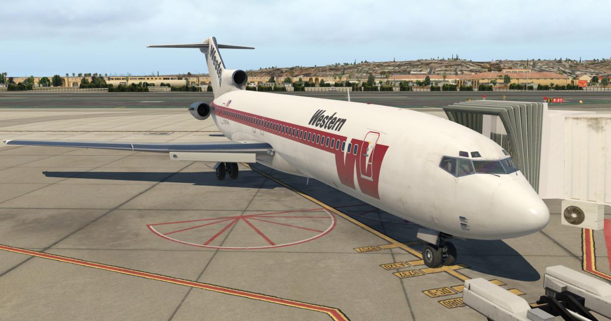 Western Airlines 727-200Adv for FlyJSim V3 - Aircraft Skins - Liveries ...
