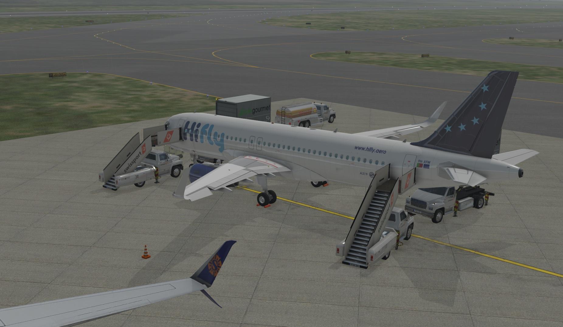 Airbus A319 Hi Fly 9H-XFW - Aircraft Skins - Liveries - X-Plane.Org Forum