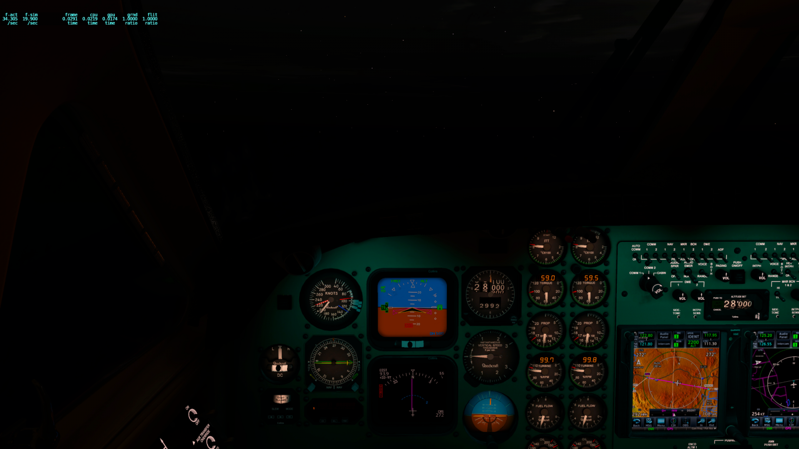 Torque/ITT levels - King Air 350 XP11 - X-Plane.Org Forum