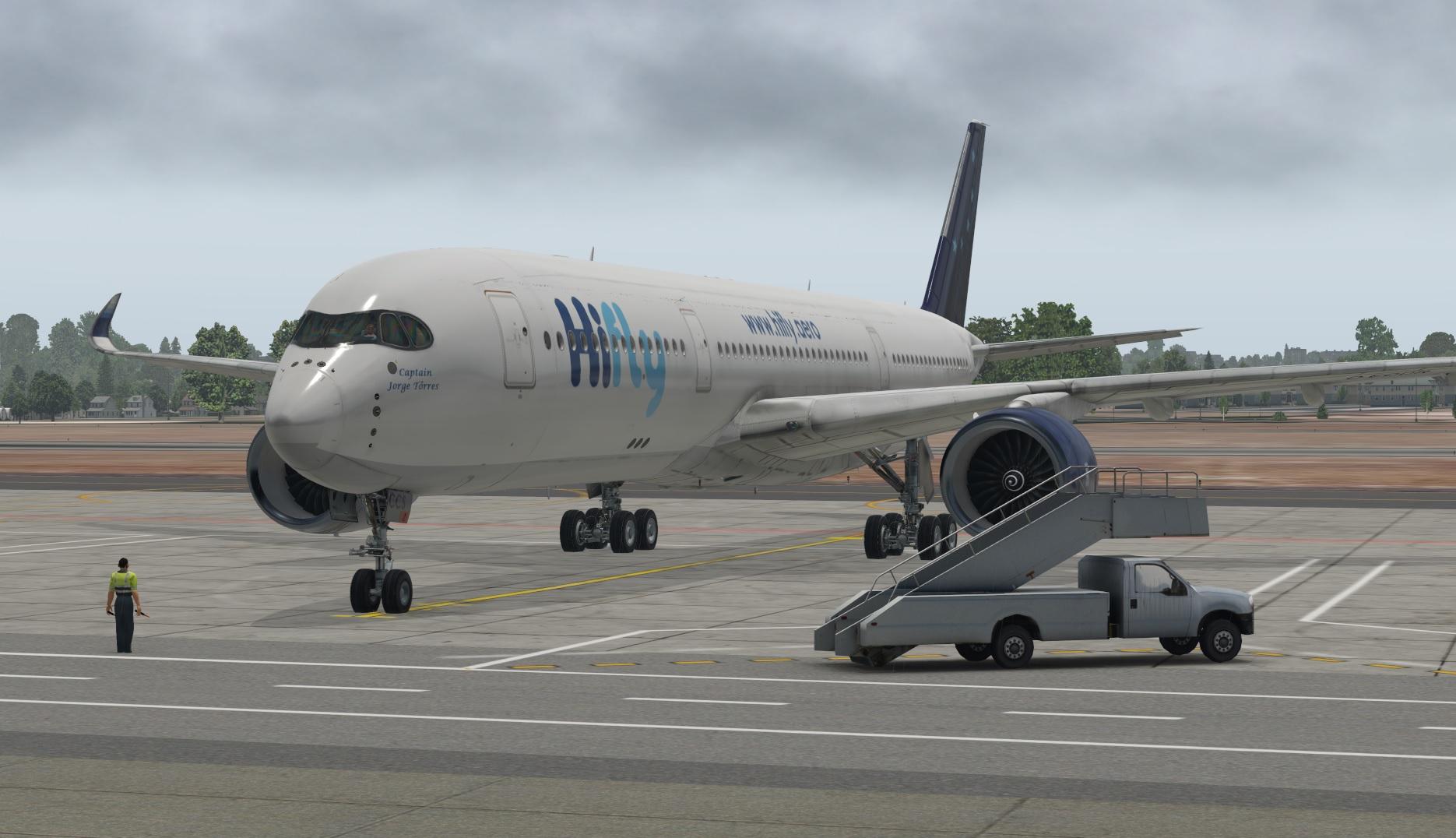 Airbus A350 Hi Fly 9H-SUN - Aircraft Skins - Liveries - X-Plane.Org Forum