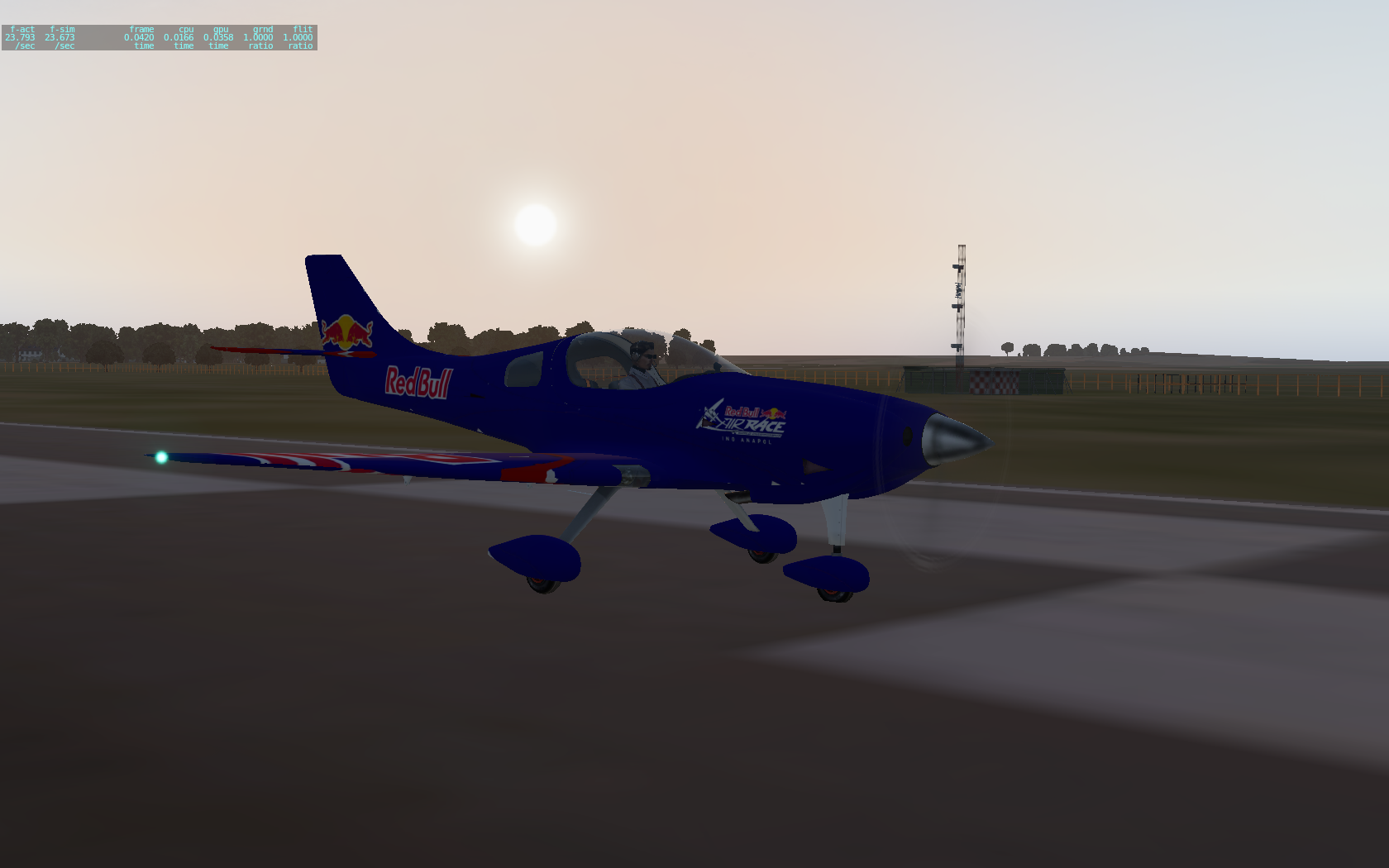 fictional red bull air race livery for lancair legacy - Aircraft Skins ...