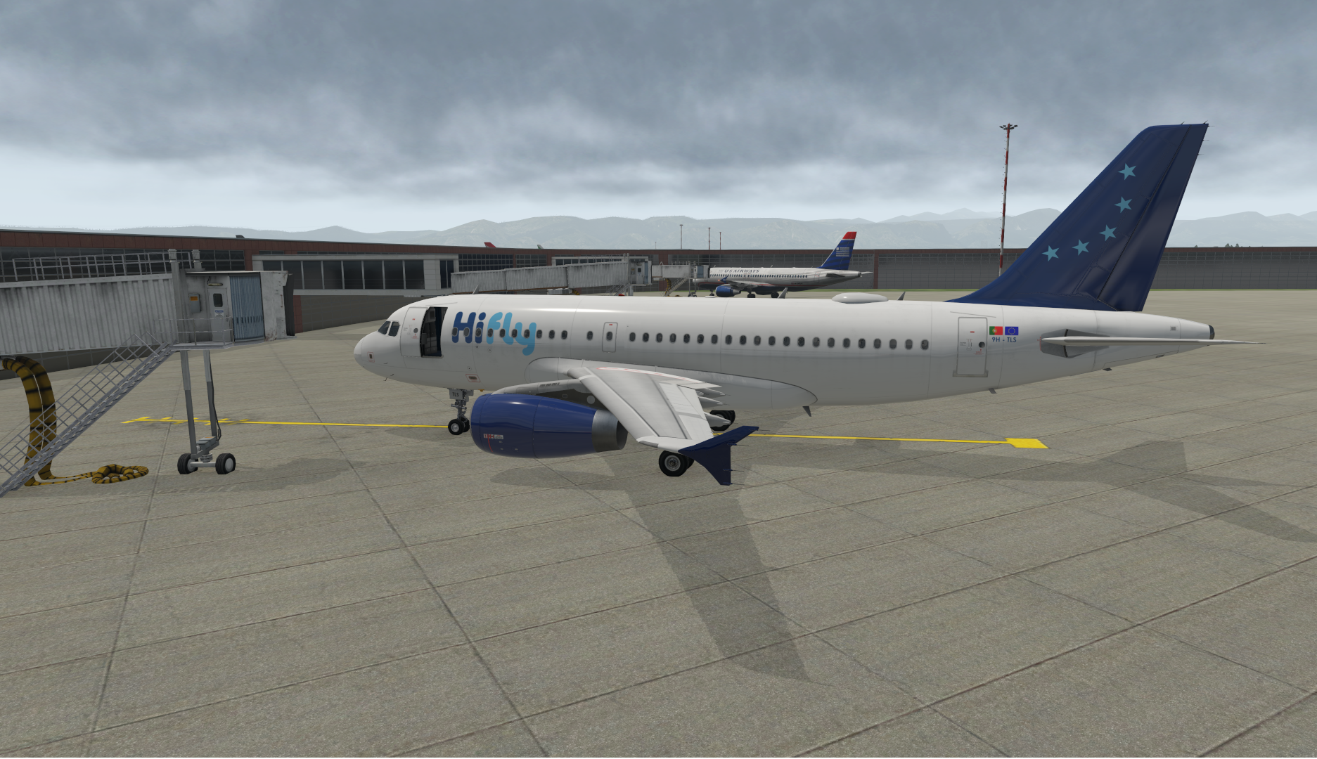 Airbus A319 Hi Fly 9H-TLS - Aircraft Skins - Liveries - X-Plane.Org Forum