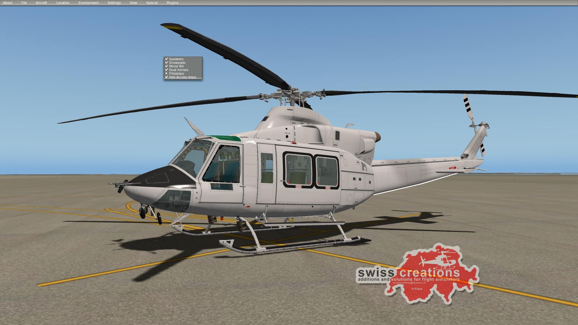 Swisscreations Bell 412 Expansion Pack - Helicopters and Rotorcraft - X ...