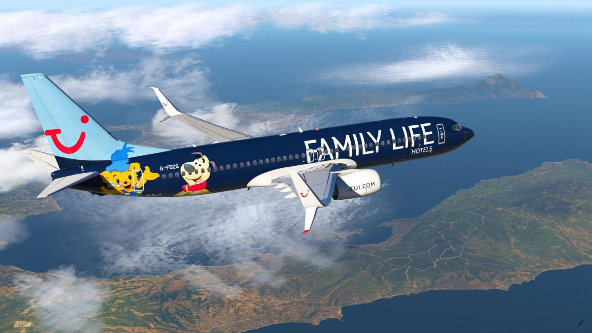 TUI UK Family Life G-FDZG Zibo737 - Aircraft Skins - Liveries - X-Plane ...