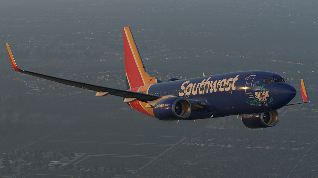 Southwest Airlines SharkWeek (Tiger Shark) - Aircraft Skins - Liveries ...