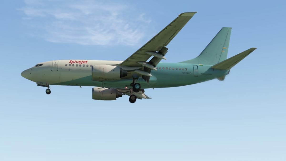 Spicejet Boeing 737-700 VT-SYO - Aircraft Skins - Liveries - X-Plane ...