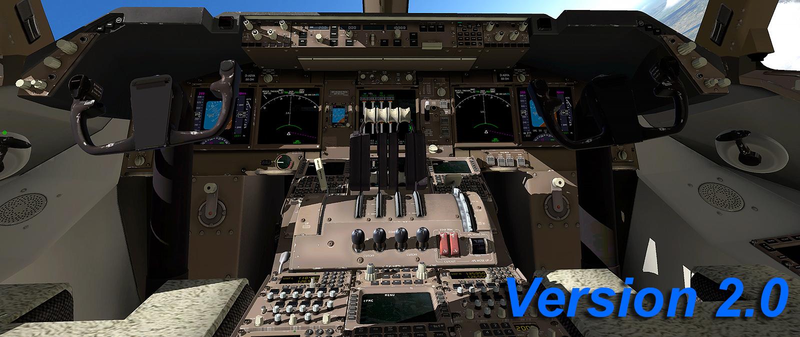 Cockpit textures for SSG´s 747-8 - Aircraft Skins - Liveries - X-Plane ...