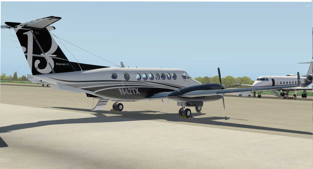 Airfoillabs king air KA350 N42TX "TUX" - Page 2 - Aircraft Skins ...