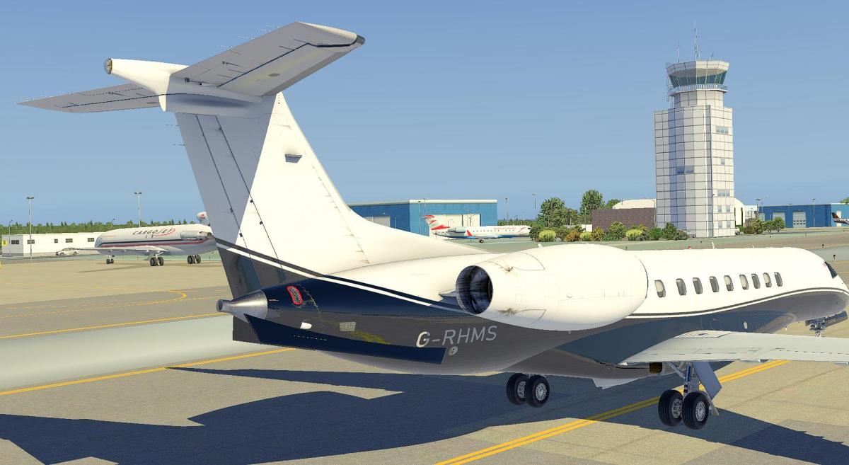 Black Belly Livery Embraer Legacy 650 ERJ-135BJ by X-Crafts - ERJ ...