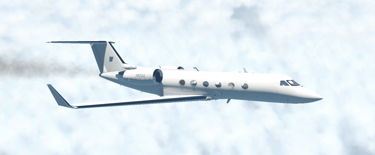 Gulfstream G-IV SP N822A (Jack Nicklaus) - Aircraft Skins - Liveries ...
