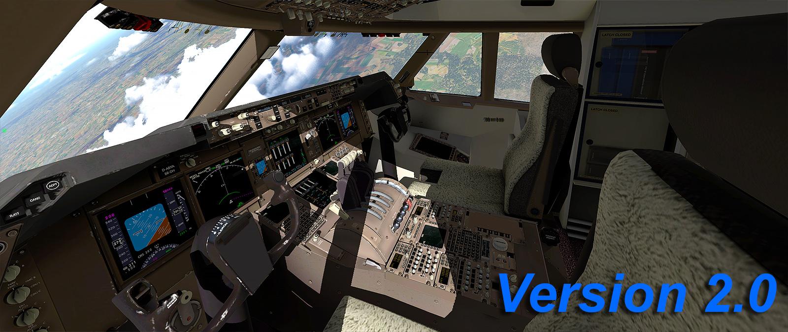 Cockpit textures for SSG´s 747-8 - Aircraft Skins - Liveries - X-Plane ...
